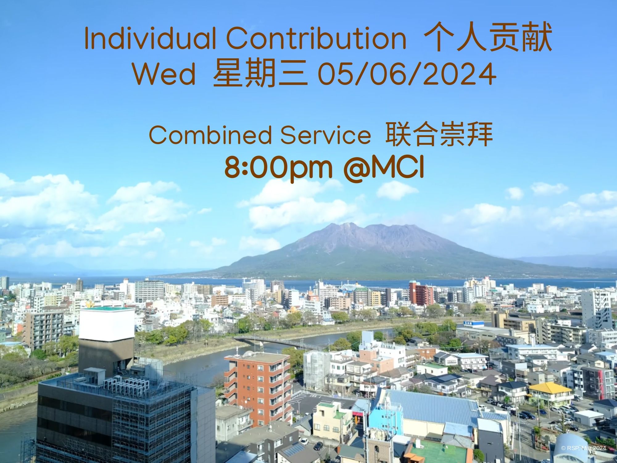 Individual Contribution 个人贡献